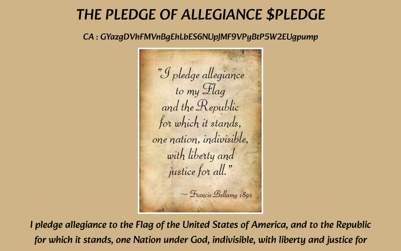 The Pledge Of Allegiance